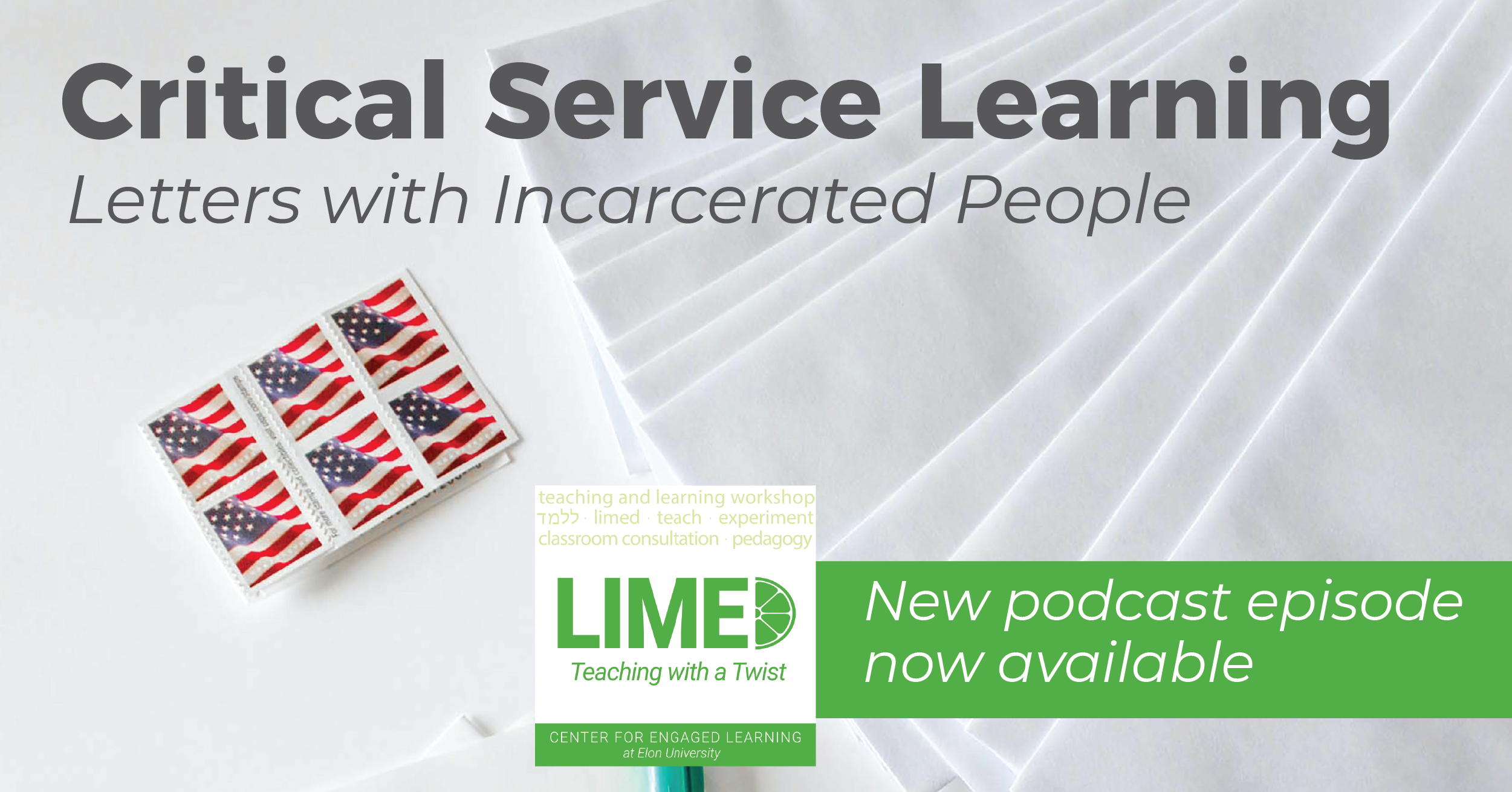 Critical Service Learning: Letters with Incarcerated People - Center for Engaged Learning