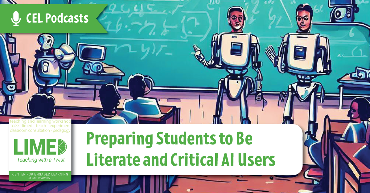 Preparing Students to be Literate and Critical AI Users - Center for ...