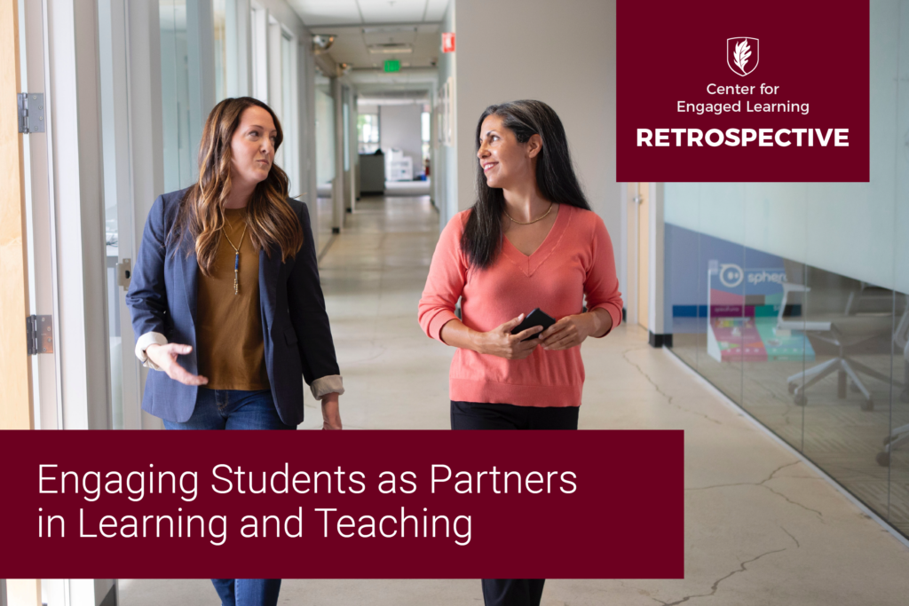 Engaging Students as Partners in Learning and Teaching: A Retrospective ...