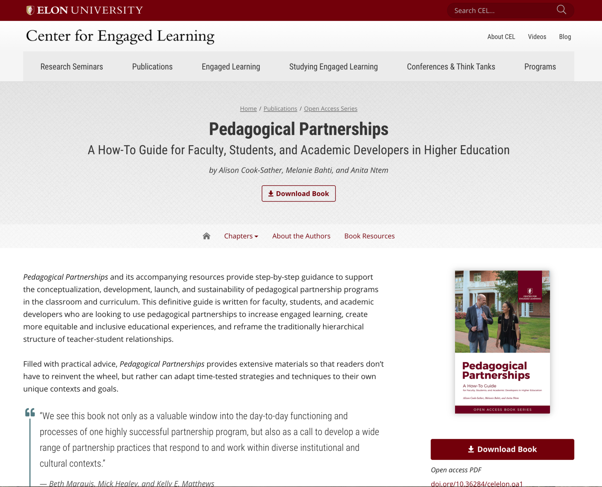 Academic Publishing: Promoting Your Book - Center for Engaged Learning