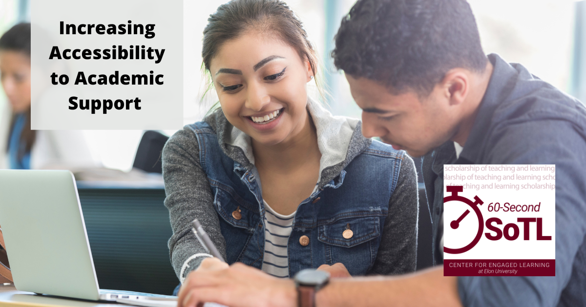 Increasing Accessibility to Academic Support in Higher Education ...