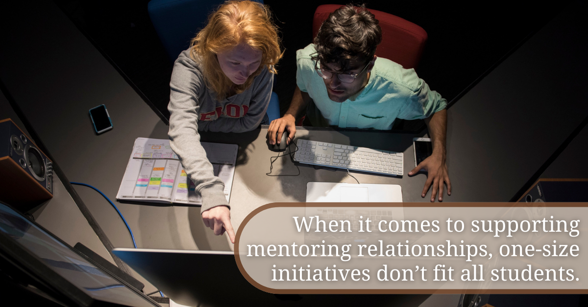Mentoring for Learner Success: Multiple Pathways to Mentoring ...