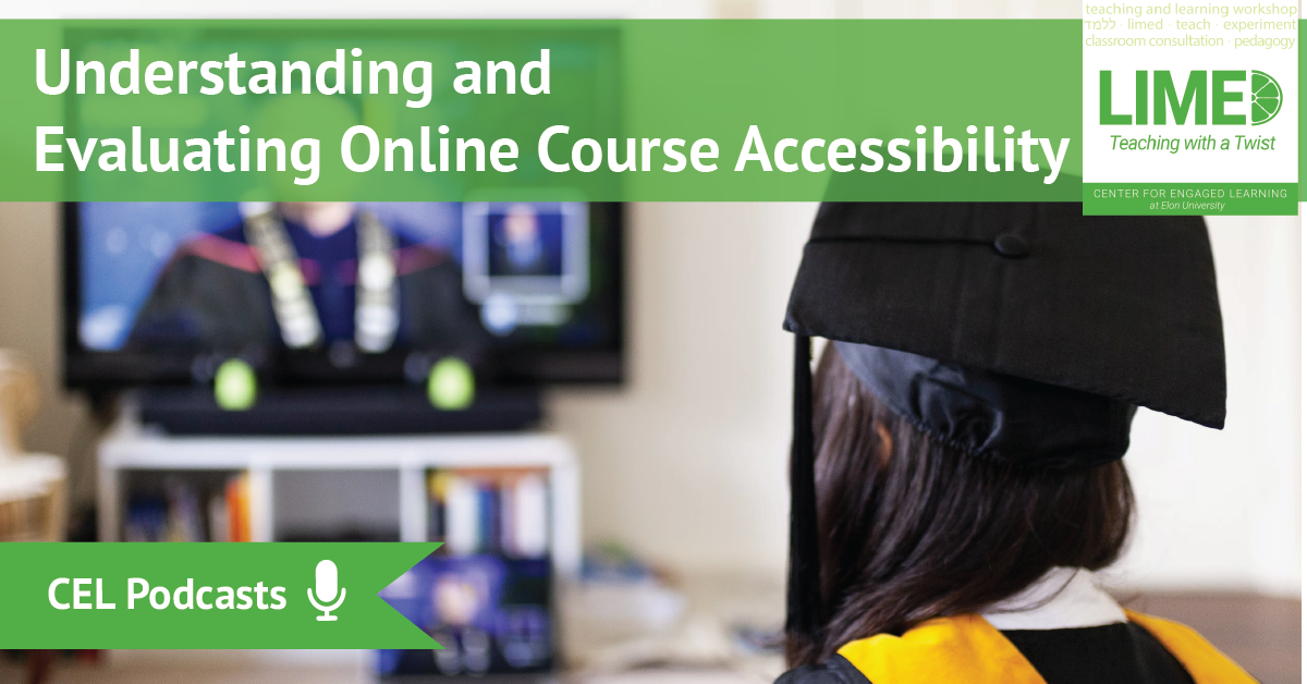 Understanding and Evaluating Online Course Accessibility - Center for ...