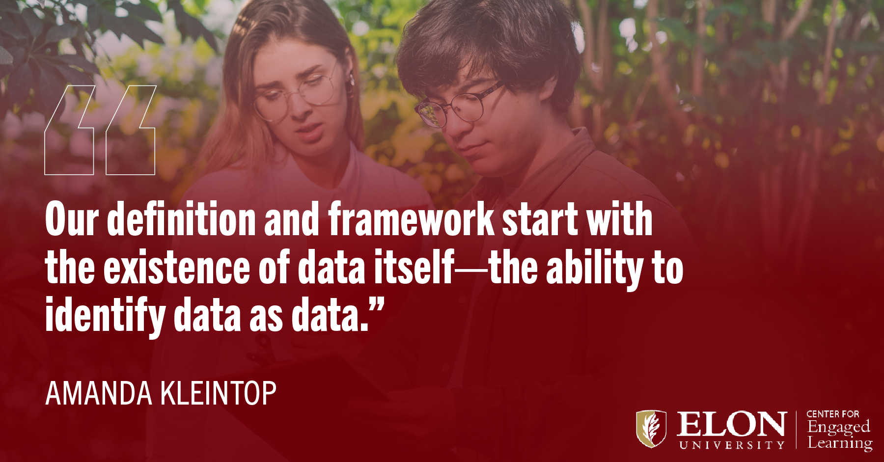 Defining Data and Data Literacy, Step 1 - Center for Engaged Learning